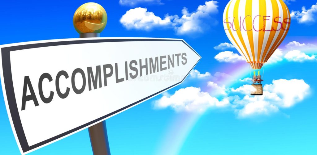 Accomplishments - New Vision Business Advisors